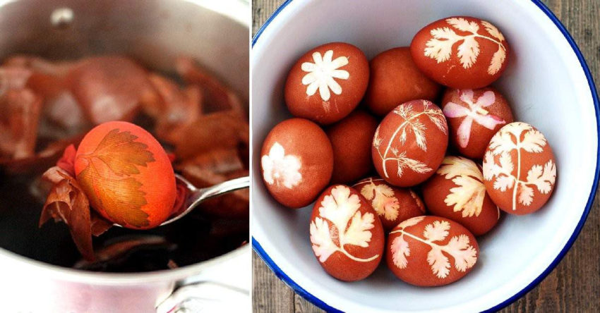 Zobacz jak w naturalny sposób zrobić przepiękne pisanki sposobem ...